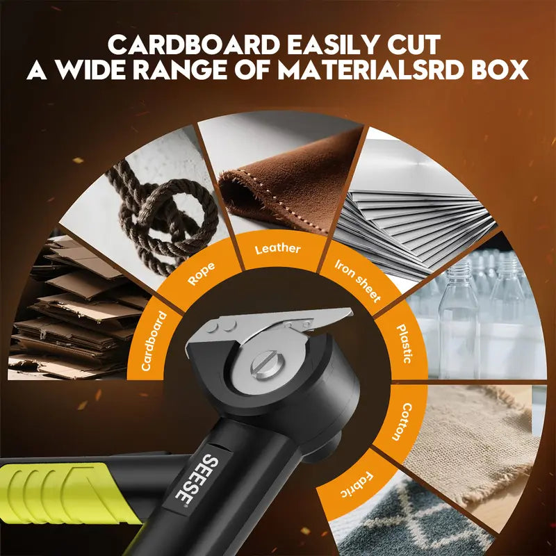 Cordless Electric Scissors for Fabric, Leather & Crafts, Easy Cutting ...